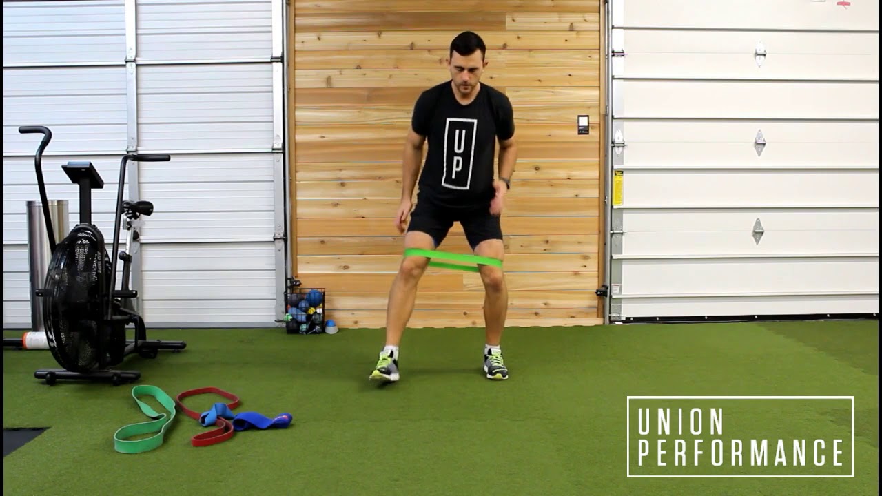 Mini Band Monster Walk-Backward - YouTube