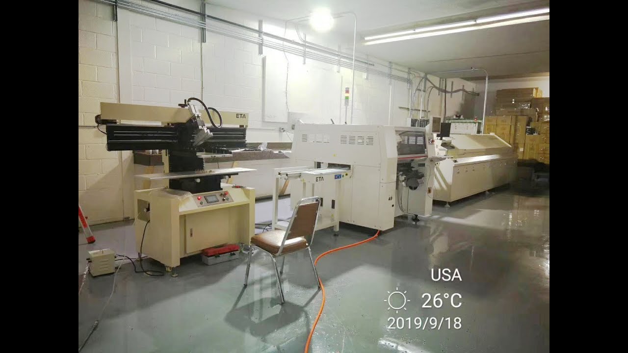 Build a New LED Lighting Factory LED Module SMT Assembly Line - YouTube