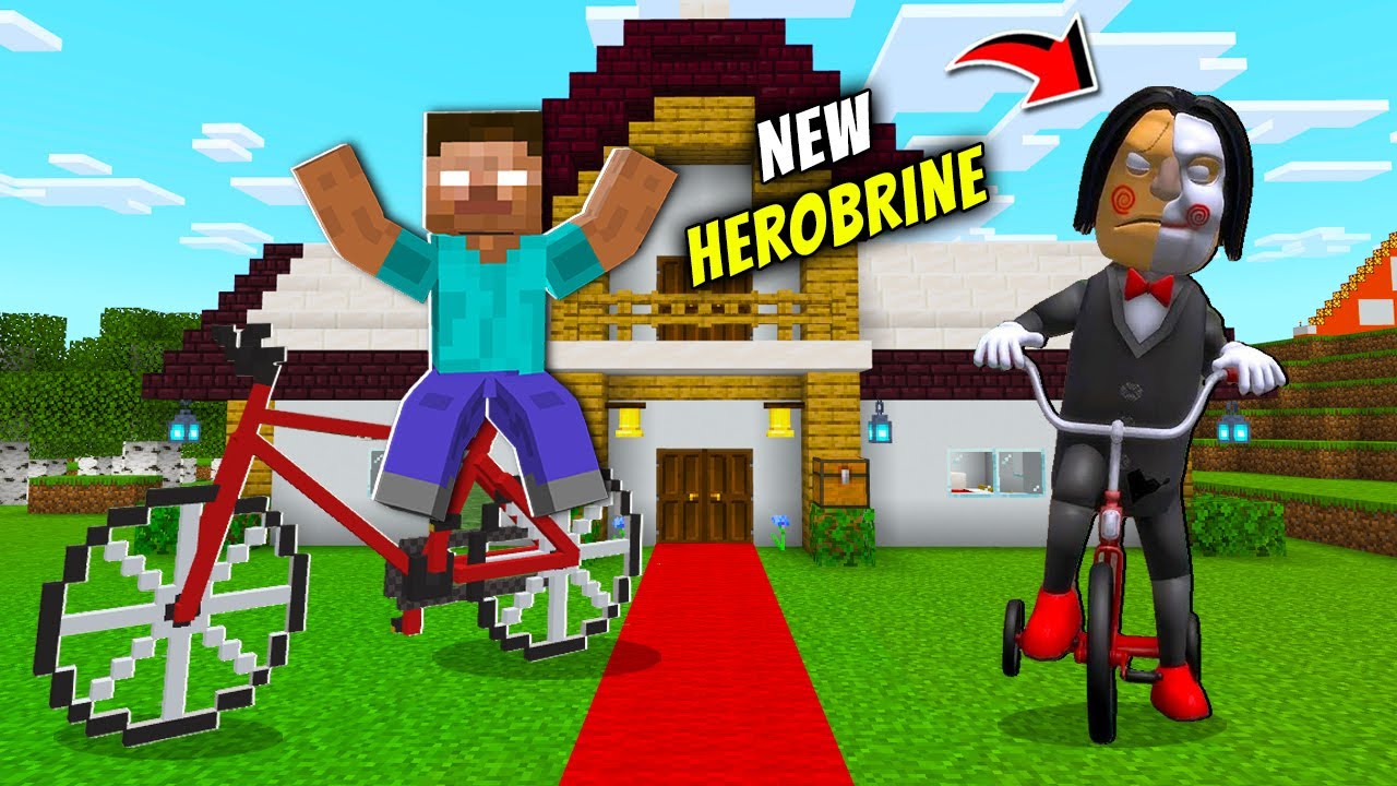 New Herobrine Stole Herobrine' s Cycle in Roblox and Minecraft - YouTube