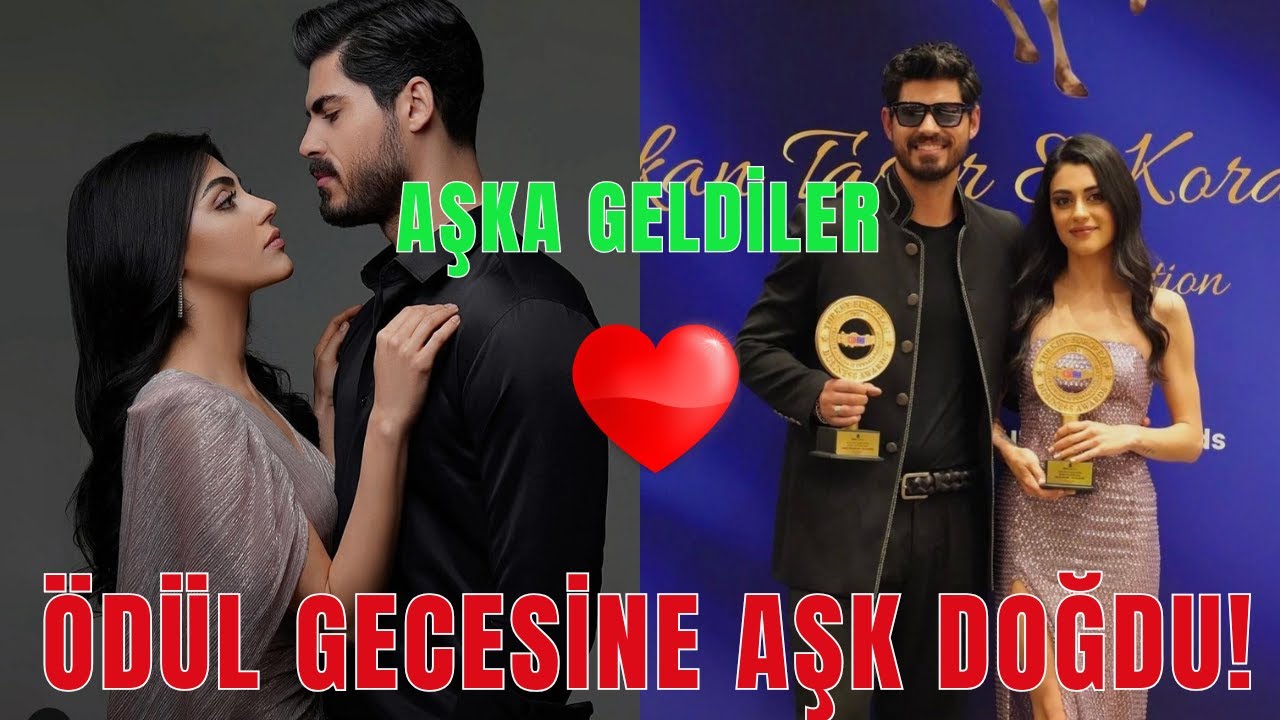 Gelin dizisinin başrol oyuncularına büyük ödül! - YouTube