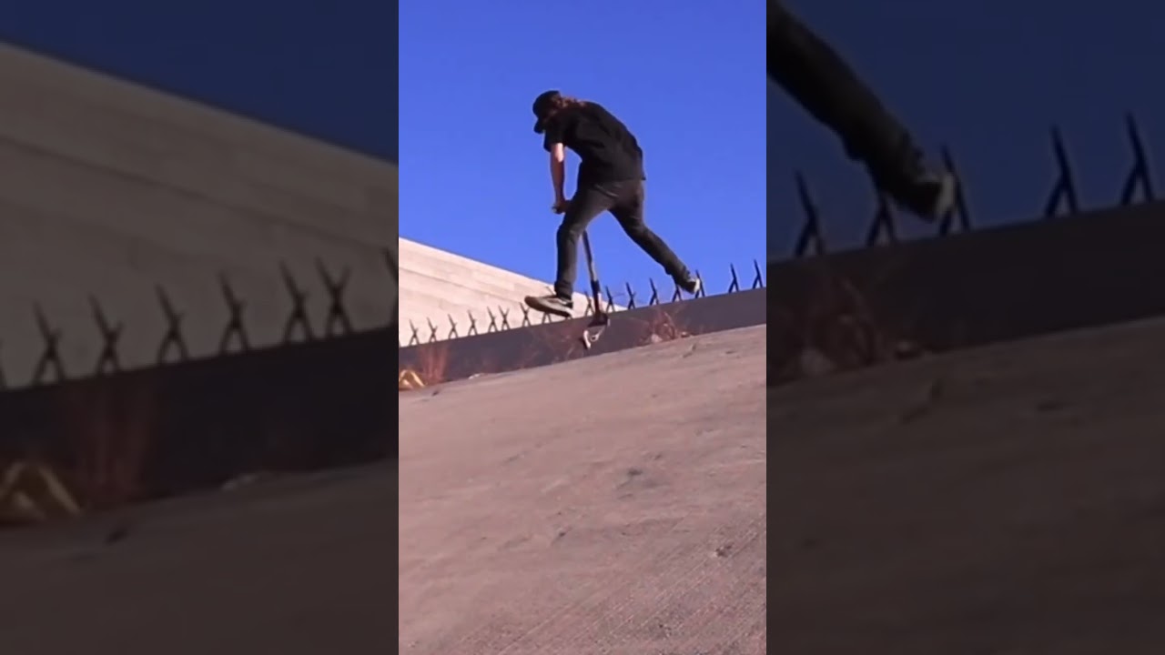 Tricks on a Big Ramp - YouTube