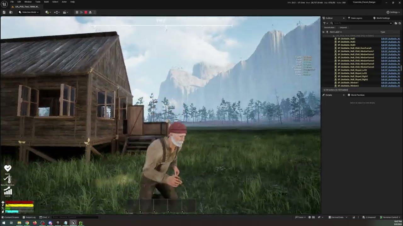 Tiny Devlog - Next update will be HUGE! Check out this Work In Progress! - Yosemite Forest ...