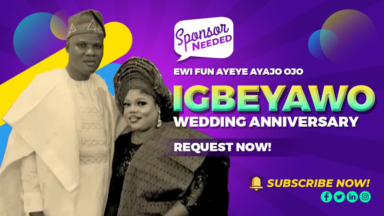 #AKEWI- #YORUBA TRADITIONAL WEDDING PARTY (AYEYE IGBEYAWO) EWI/YORUBA ...