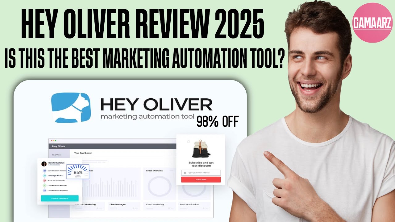 Hey Oliver Review & Demo: Smart Website Marketing Automation with Live ...