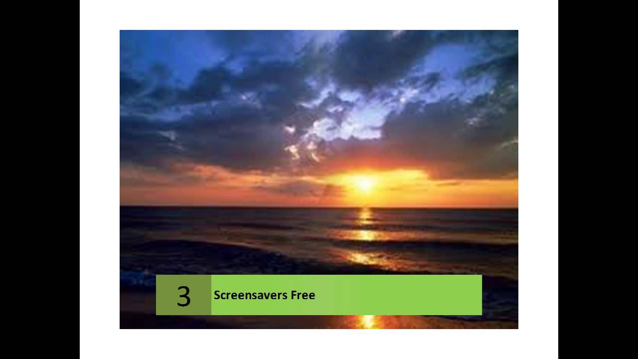 Top 10 Free Screensavers - YouTube