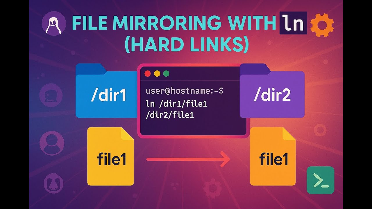 File Mirroring with ln (Hard Links) – Instant Sync for Linux Users ...