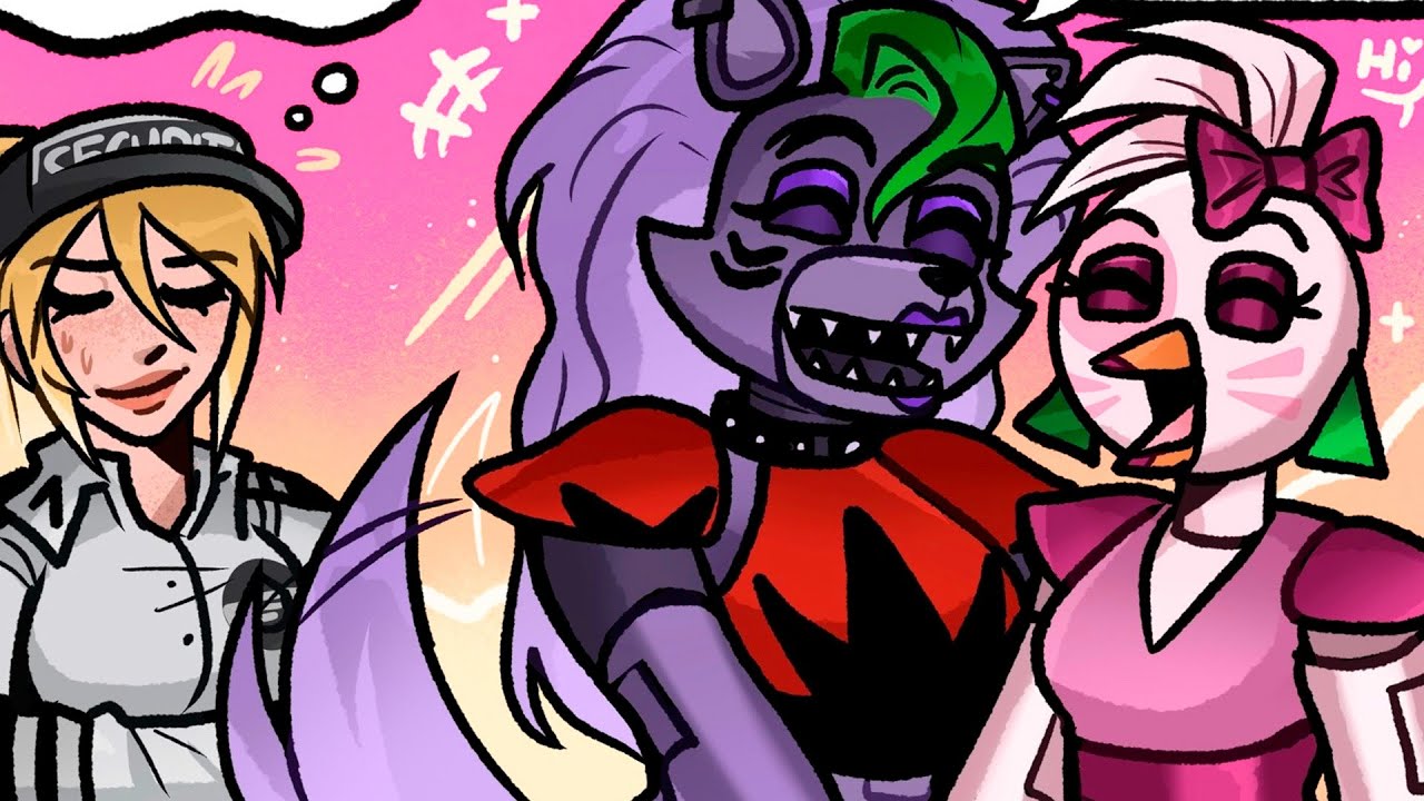 How to calm Roxy, works 100% I FNAF COMIC DUB - YouTube