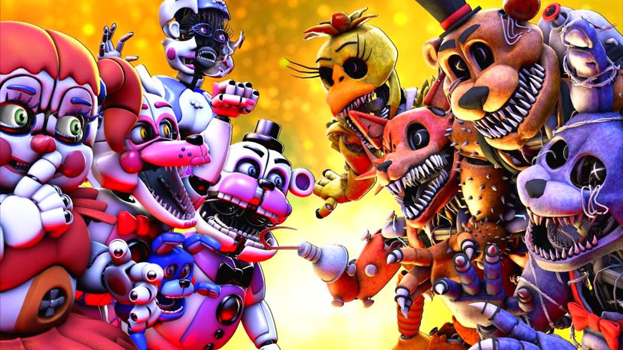 [SM FNaF] Slasher vs Sister Location - YouTube