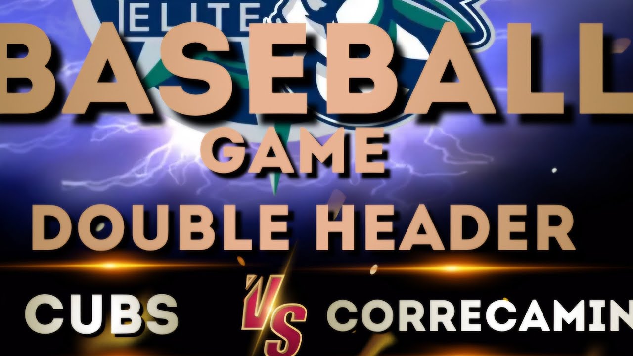 987 Elite Baseball is live! Cubs 12U Vs Correcaminos 13U (2nd Game ...