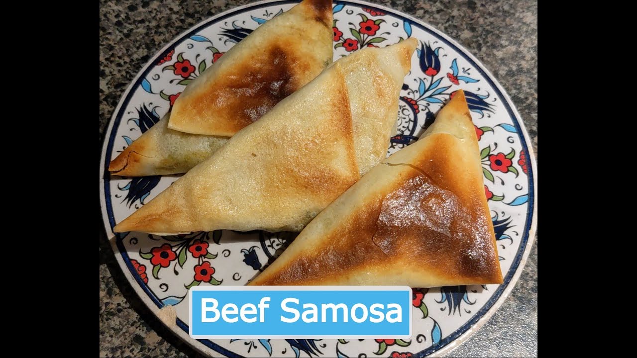 Beef Samosa/Sambosa - YouTube