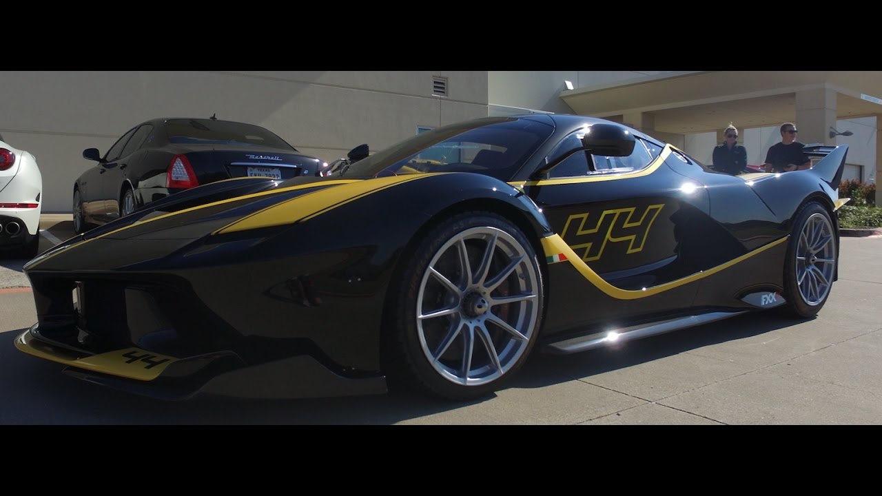 LA FERRARI FXX K (EXHAUST SOUND/START-UP) - YouTube