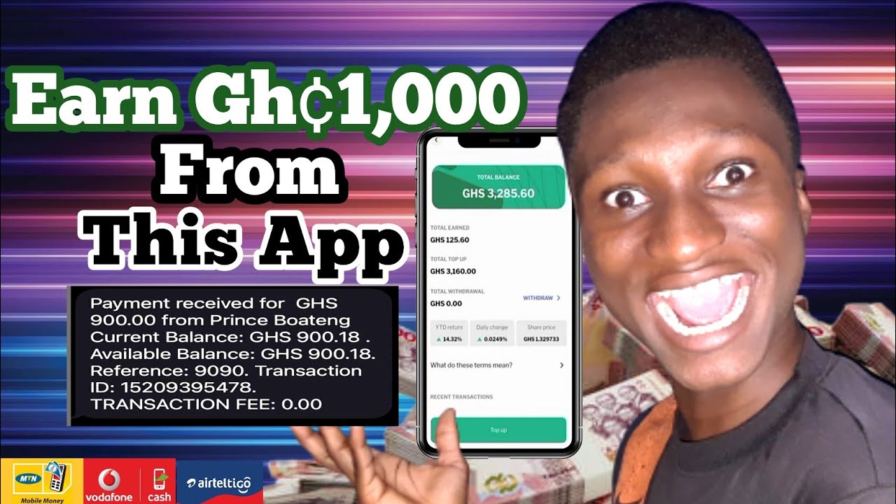 This App will Pay you Ghc1,000 Online in Ghana through your Mobile ...