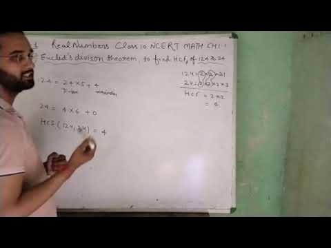 HCF using Euclid division algorithm - YouTube