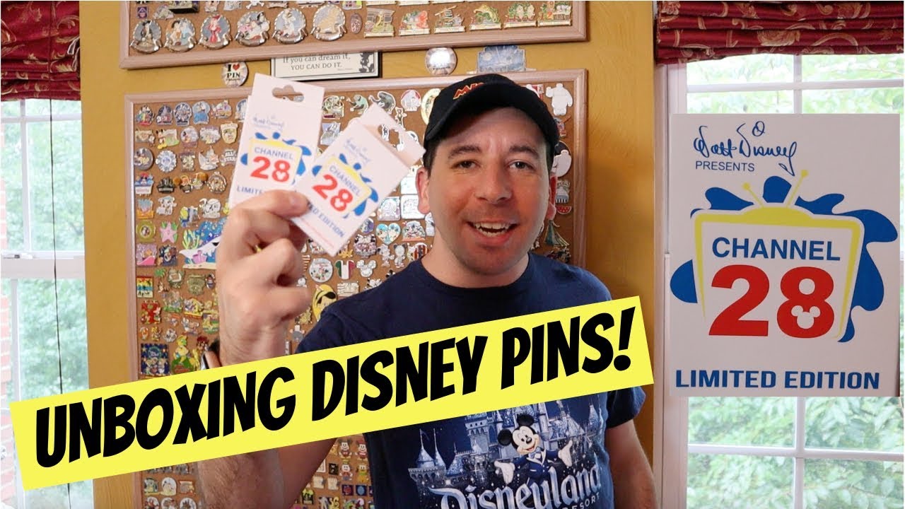 UNBOXING CHANNEL 28 DISNEY MYSTERY PINS! - YouTube