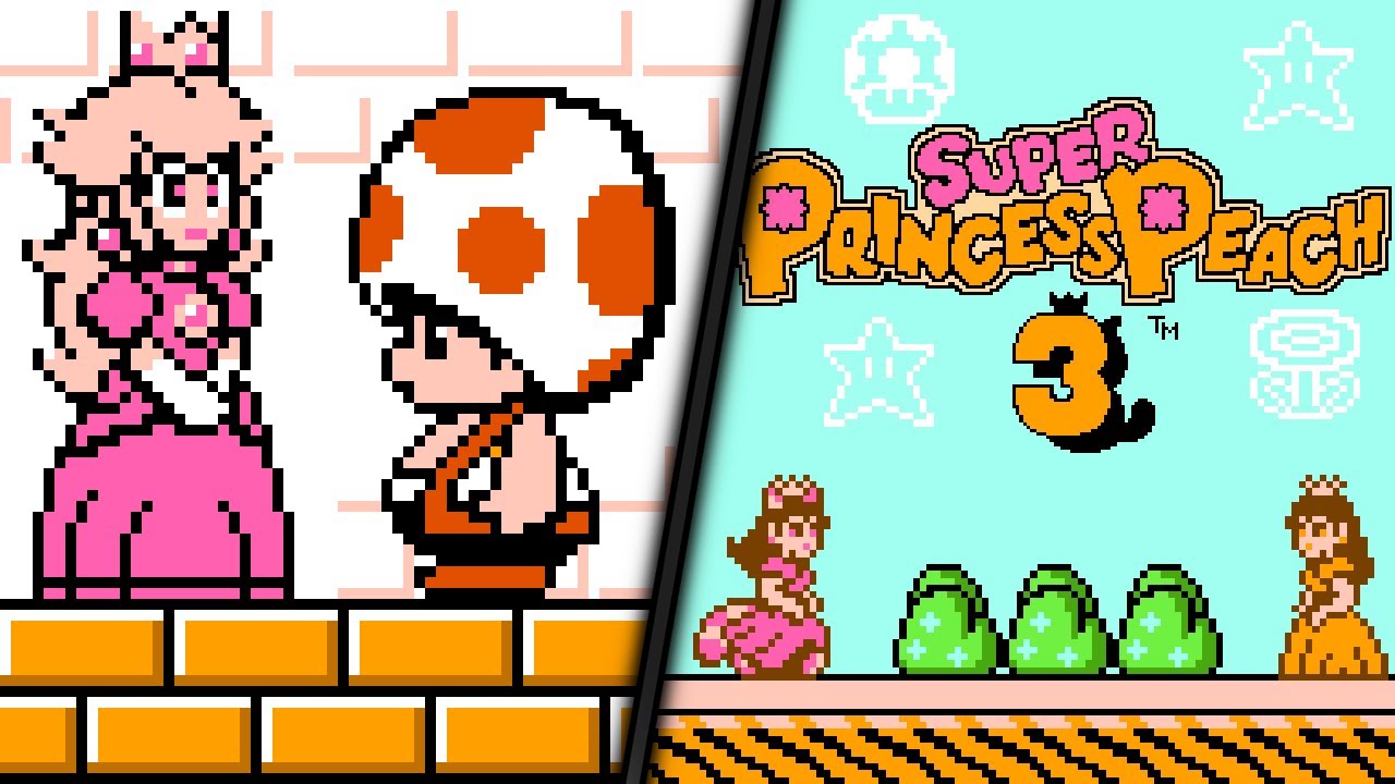 Super Mario Bros. 3 (NES) - Peach Edition. ᴴᴰ - YouTube