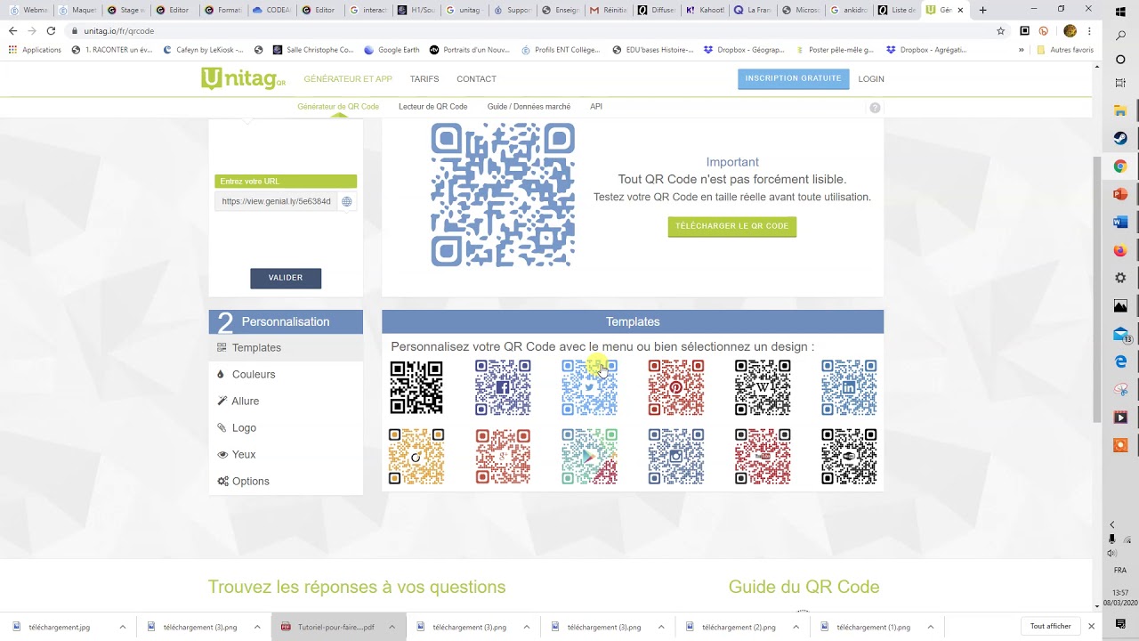 genially qr code - YouTube