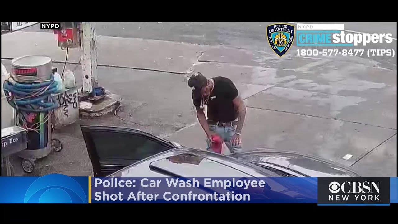 Police: Car Wash Employee Shot After Confrontation - YouTube