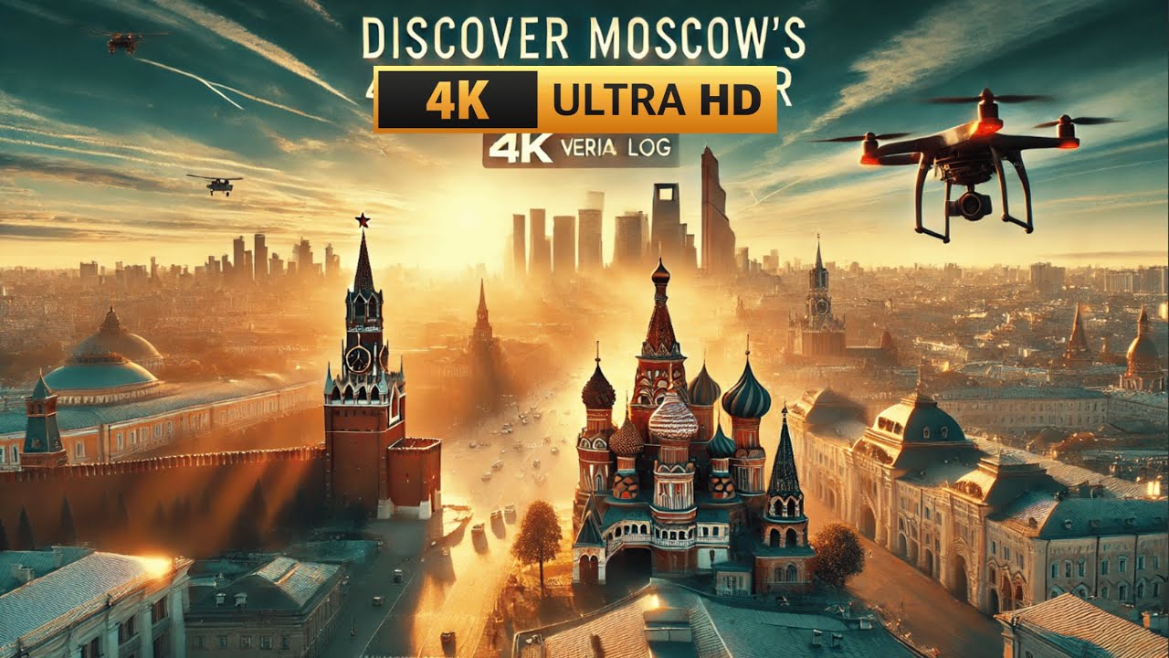 Moscow : Aerial 4K Drone Footage Tour of Russia's Historic Capital ...