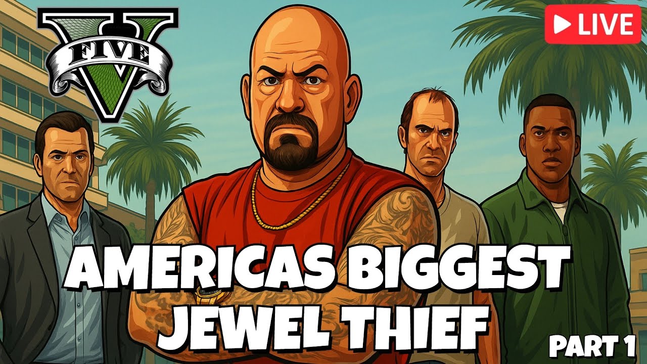 The Start of Story Mode with Larry Lawton - GTA V Playthrough Mission 1 ...