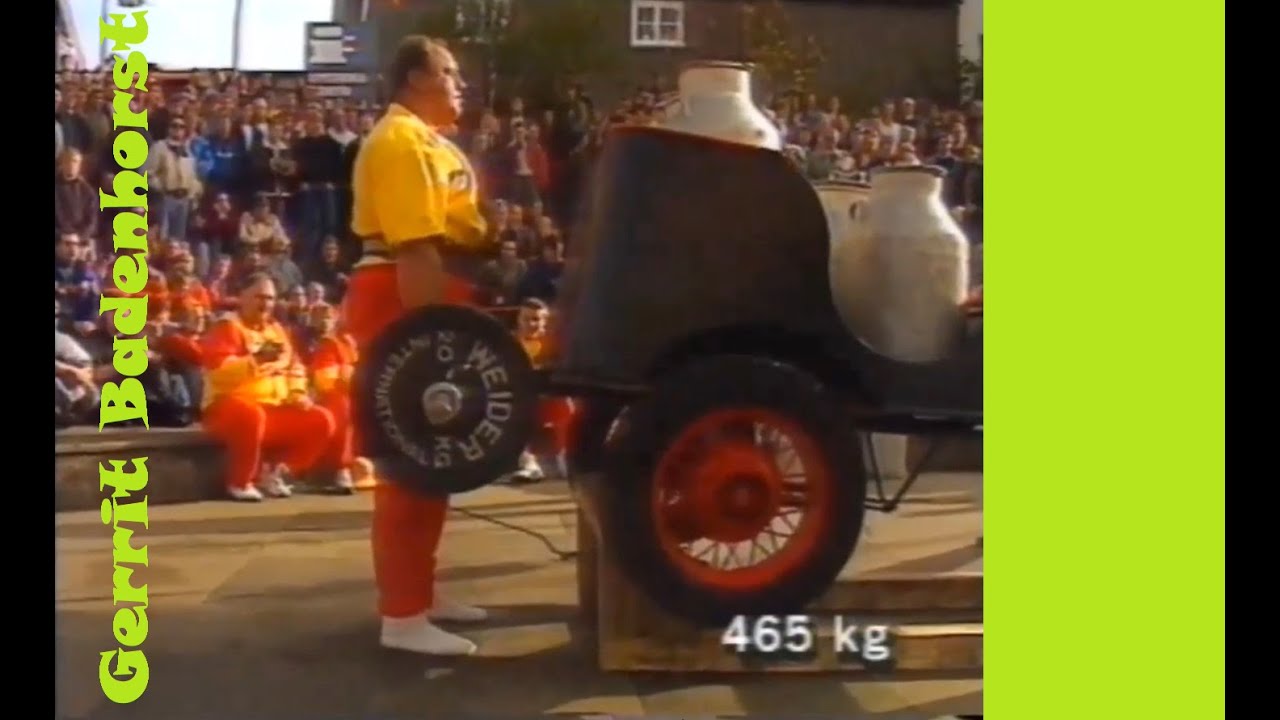 DEADLIFT at the 1992 World strongest man . - YouTube