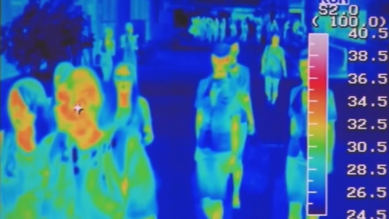 Thermal imaging could be used to take people's temperatures once places ...