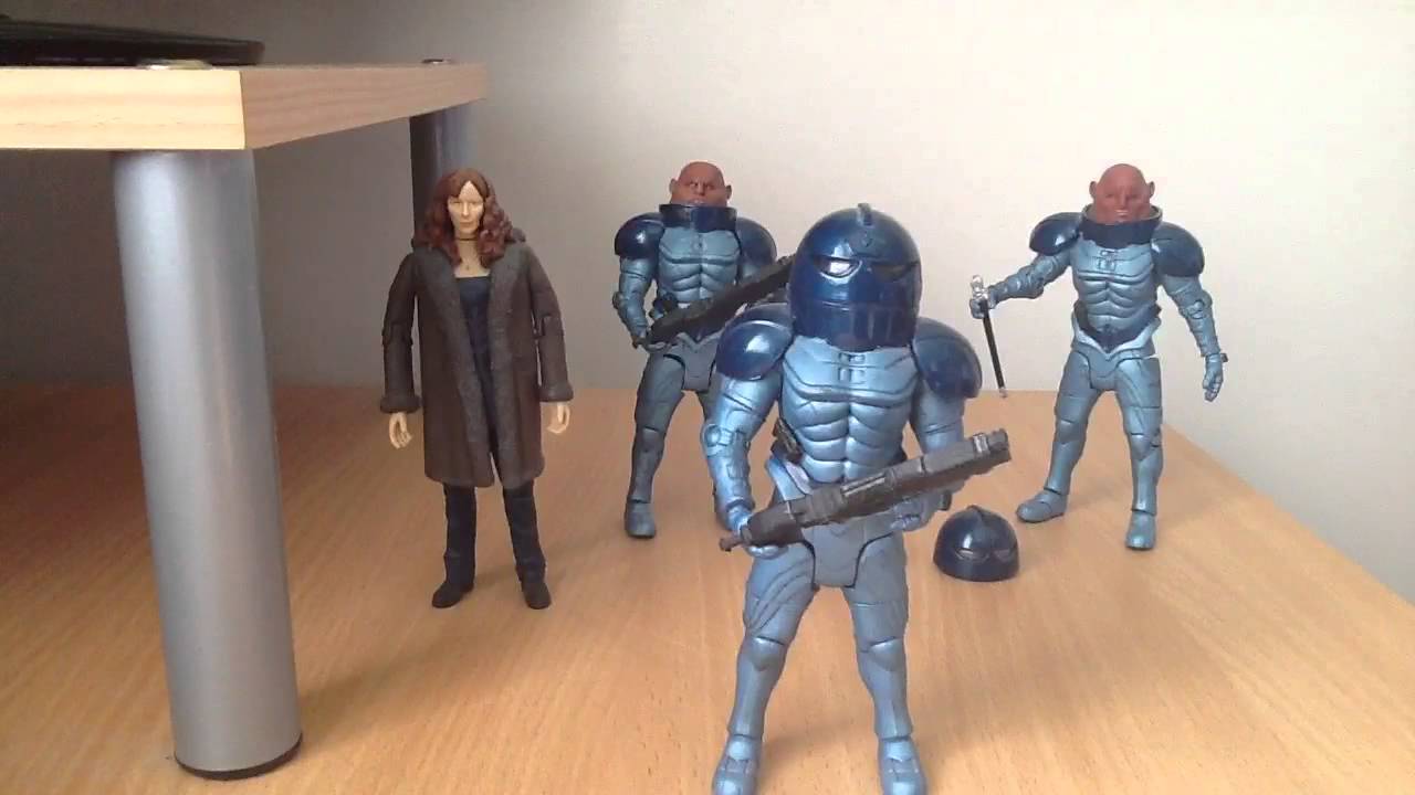 Doctor Who Action Figure Review: 'The Sontaran Stratagem' Set - YouTube