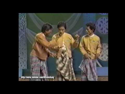 #008 Zar Ga Nar, Thi Dar Win, and group "Moe Nut Thu Zar A Nyein" on Myanmar TV - YouTube
