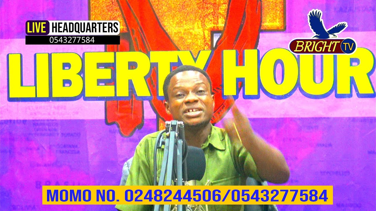 LIBERTY HOUR WITH EVAN. BRIGHT OWUSU ON THE 04/03/2025. NO COPYRIGHT OF ...
