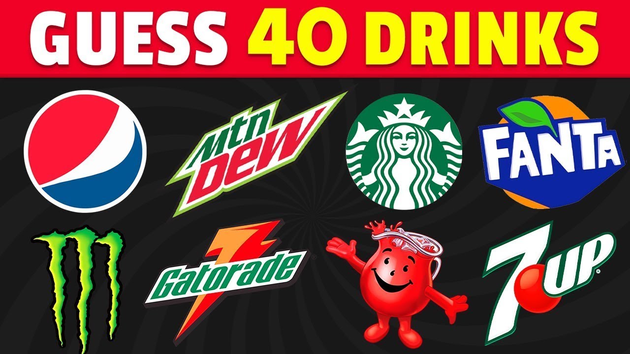 Test Your Logo Knowledge: Guess the Famous Drink Companies! - YouTube
