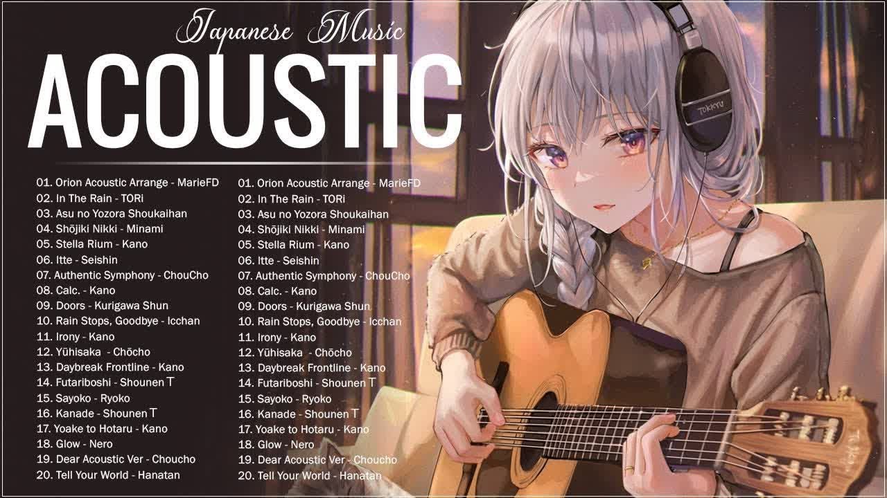 Best Acoustic Japanese Song 🎸 Relaxing Japanese Acoustic Music - YouTube