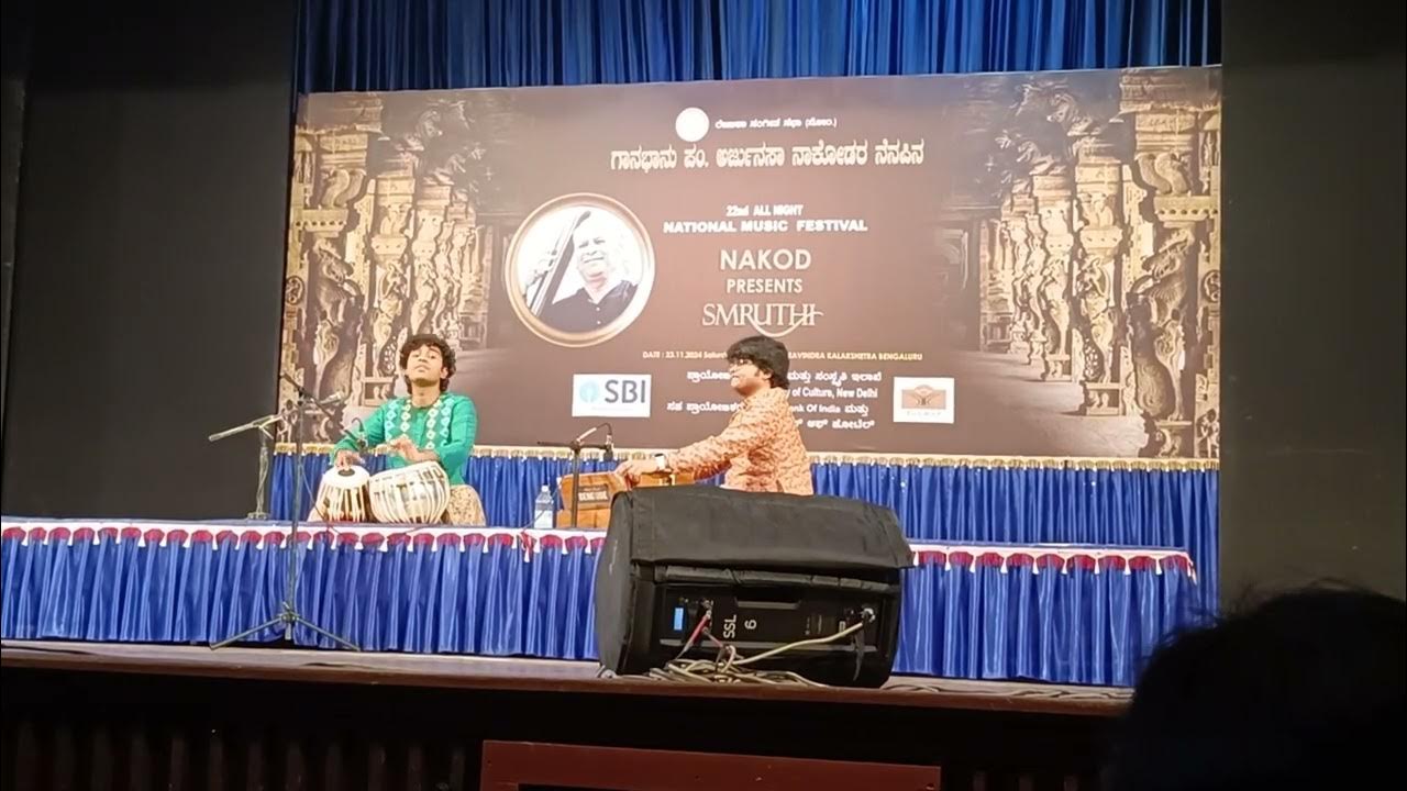 Traditional Tabla compositions played by Ishan Ghosh | Ravindra Kala Kshethra Bangalore - YouTube