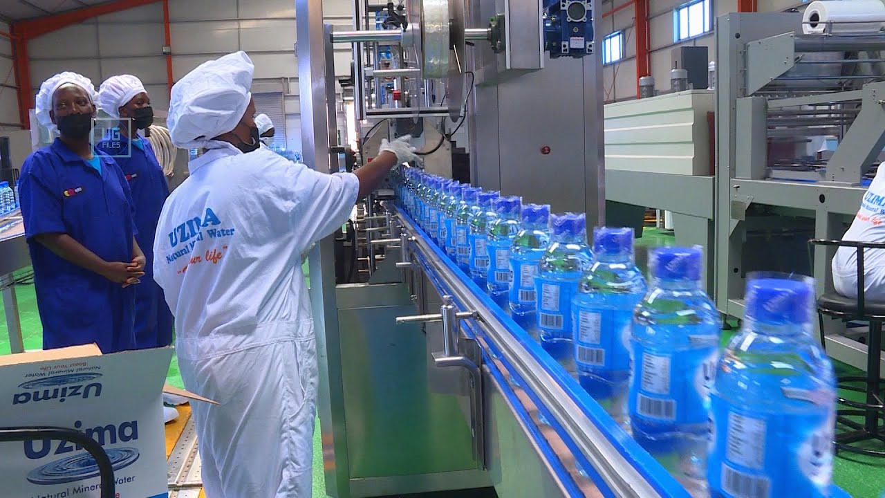 President Museveni Commissions UZIMA Mineral Water Production Line ...