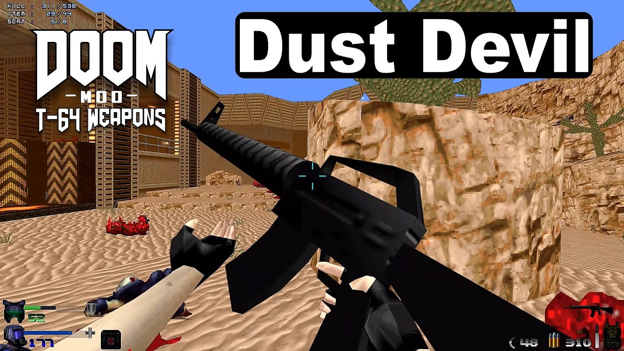 Doom | T64 Weapons - Dust Devil - 4K - YouTube