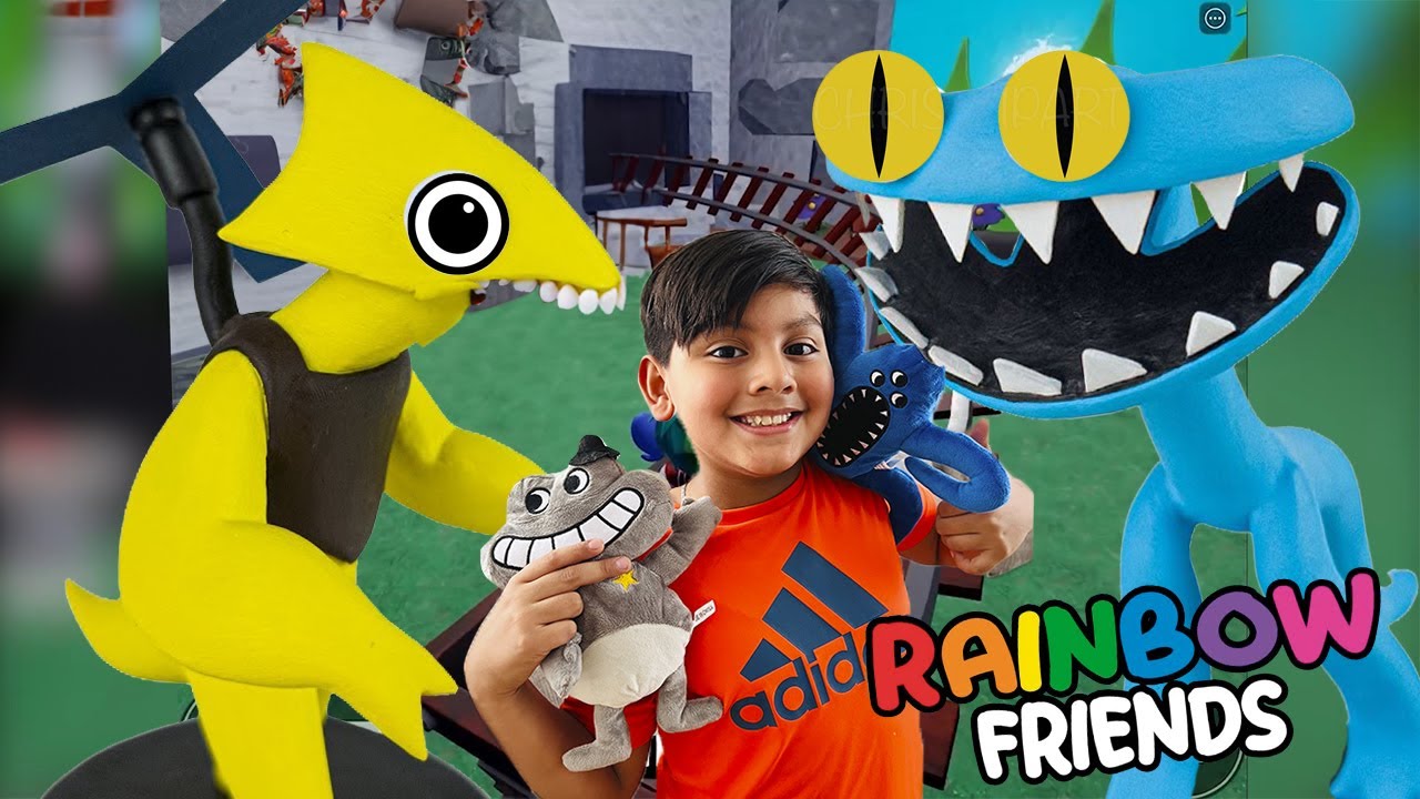 JUGAMOS EN LA FERIA CON LOS RAINBOW FRIENDS 2 | Juegos Karim Juega ...