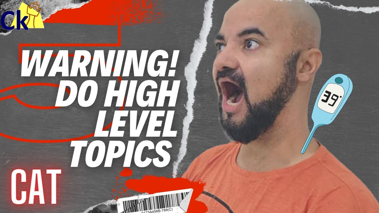 Inequality! Warning! Do High level Topics in CAT CET CMAT SNAP NMAT! G ...