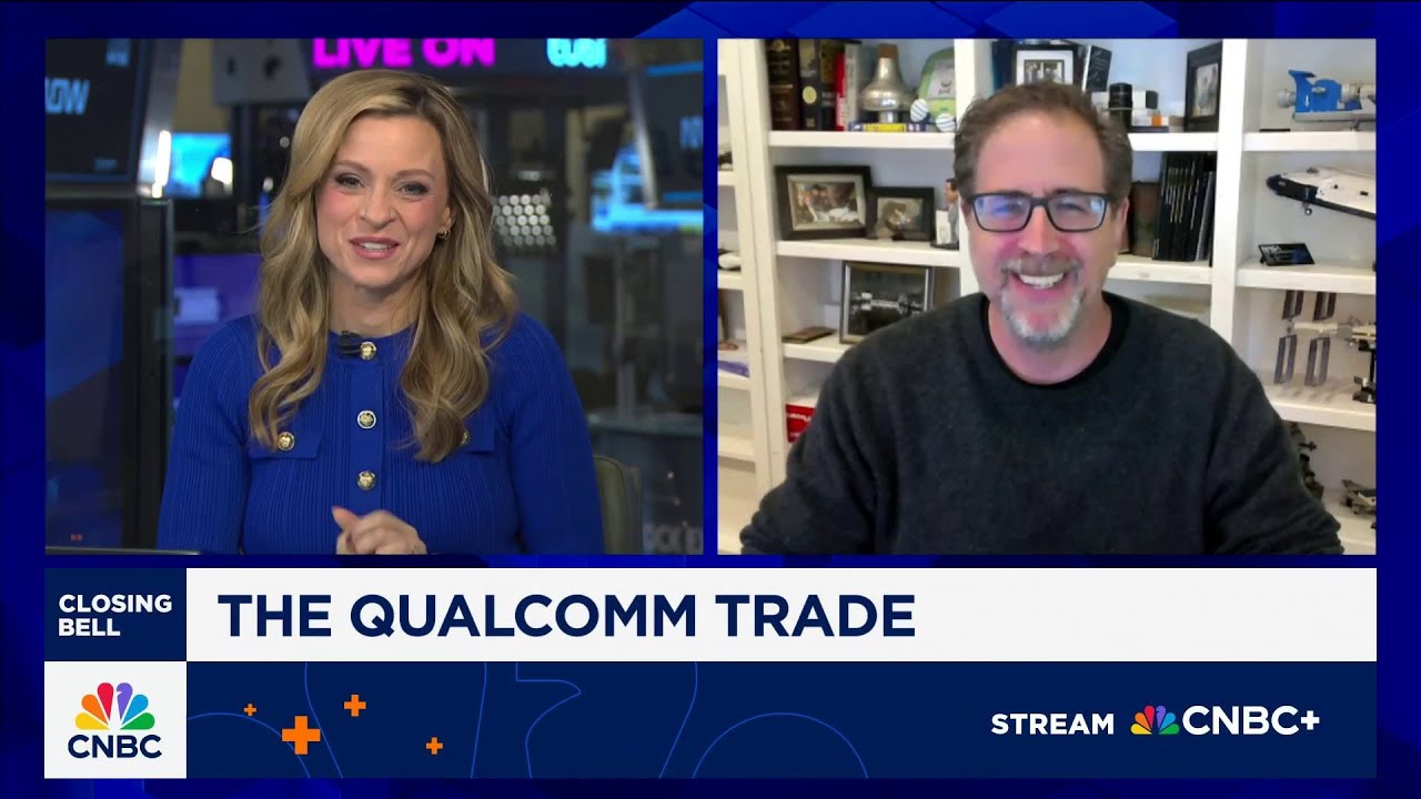 Stacy Rasgon: Qualcomm is executing as well as they ever have - YouTube
