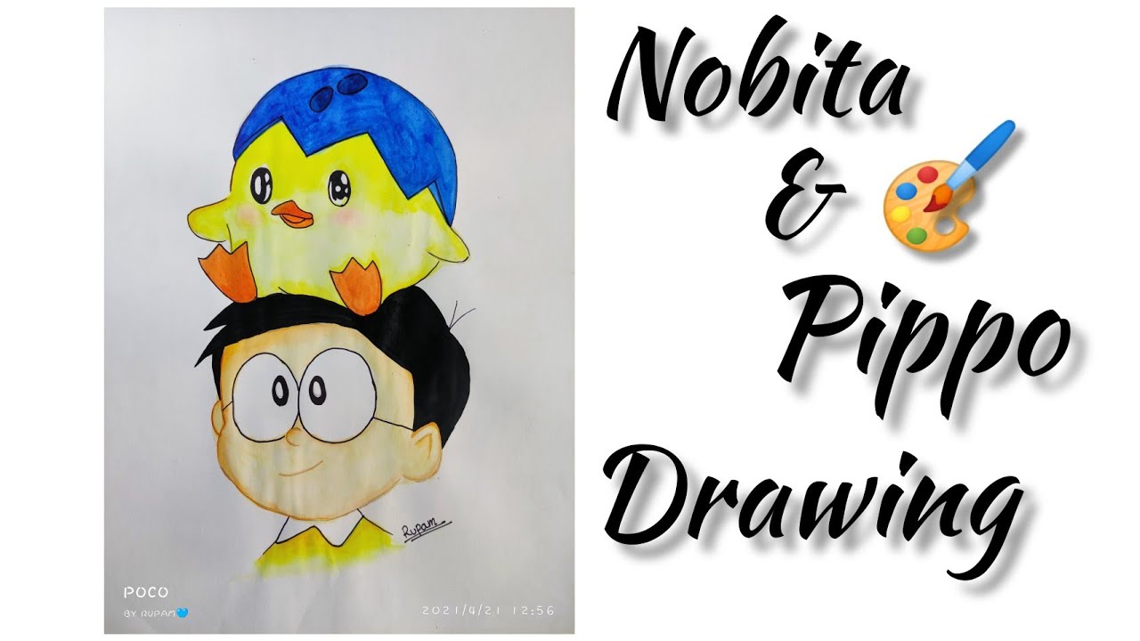 Nobita & Pippo Drawing ll #Nobitanobi #Doramom #Youtubshorts # ...