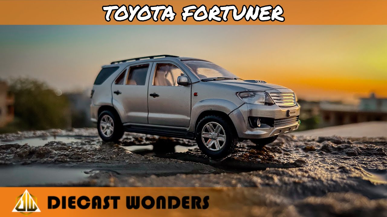 Unboxing Toyota Fortuner Diecast Model | Centy Toys | Detailed video ...