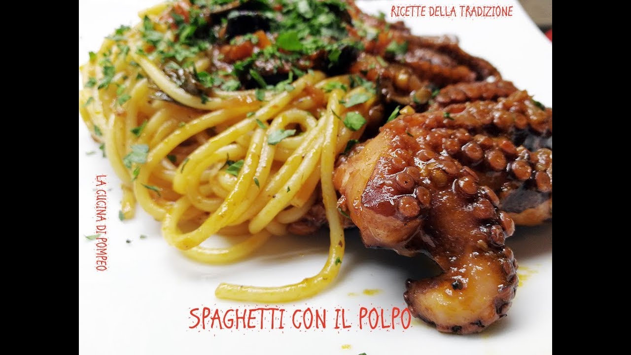 SPAGHETTI CON IL POLPO - YouTube