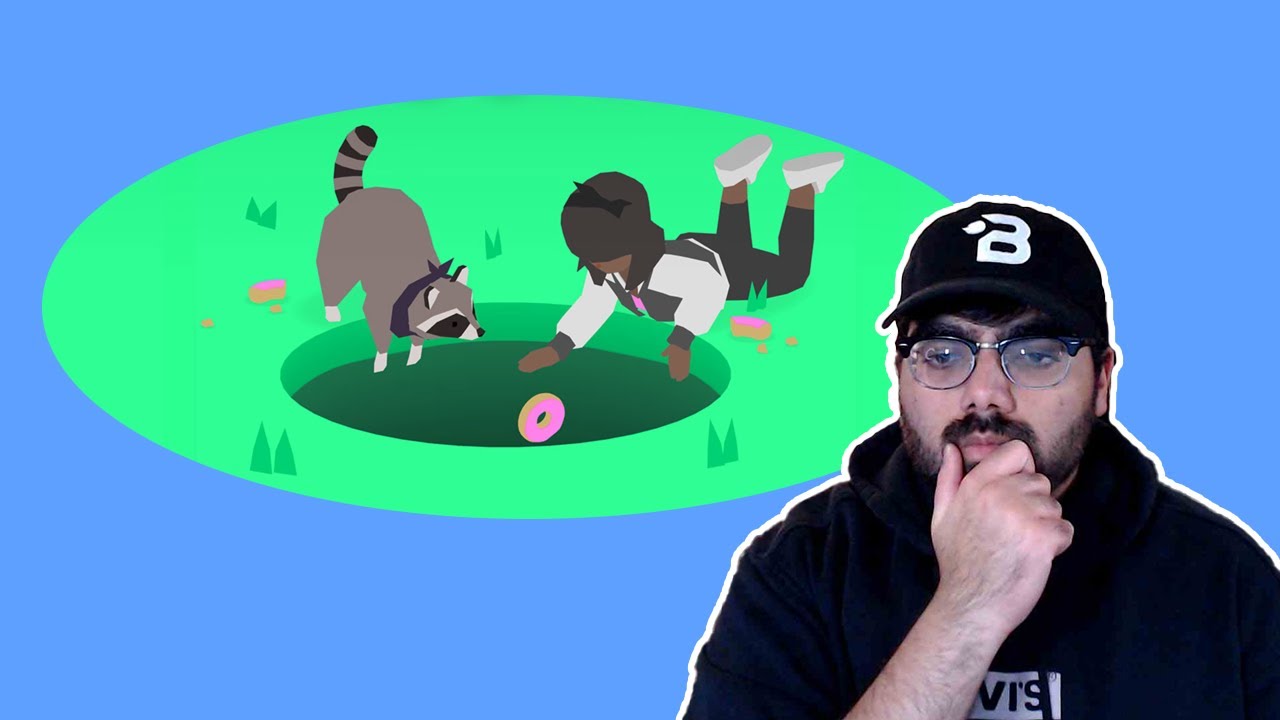 BK the raccoon only spits facts (Donut County) - YouTube