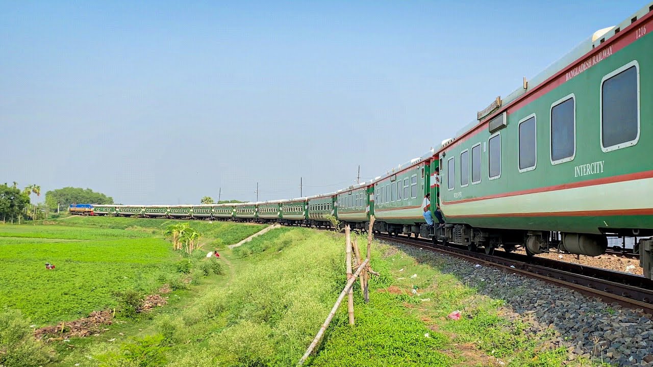 Luxurious Intercity Lalmoni Express | Train | Bangladesh Railway ...