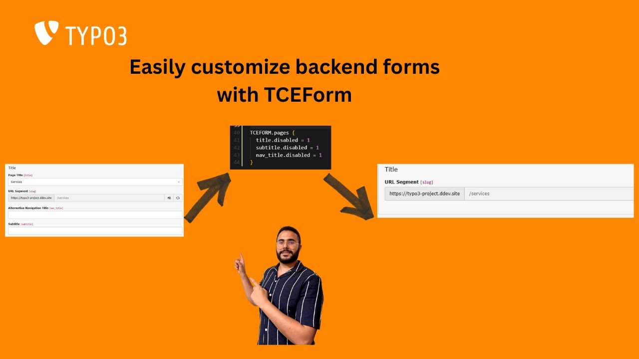 TYPO3 TCEForm Full Tutorial - Quick Backend Forms Customization - YouTube