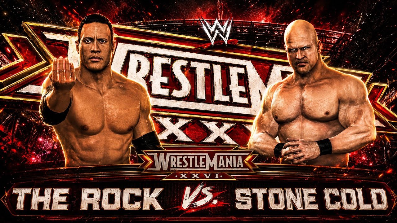 The Rock vs Stone Cold Steve Austin ON SMACKDOWN VS RAW 2011 - YouTube
