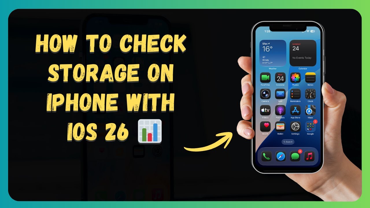 How to Check Storage on iPhone with iOS 26 📊 (step-by-step for ...