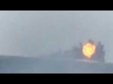 Türk botu YUNAN BOTU VURULMA ANI