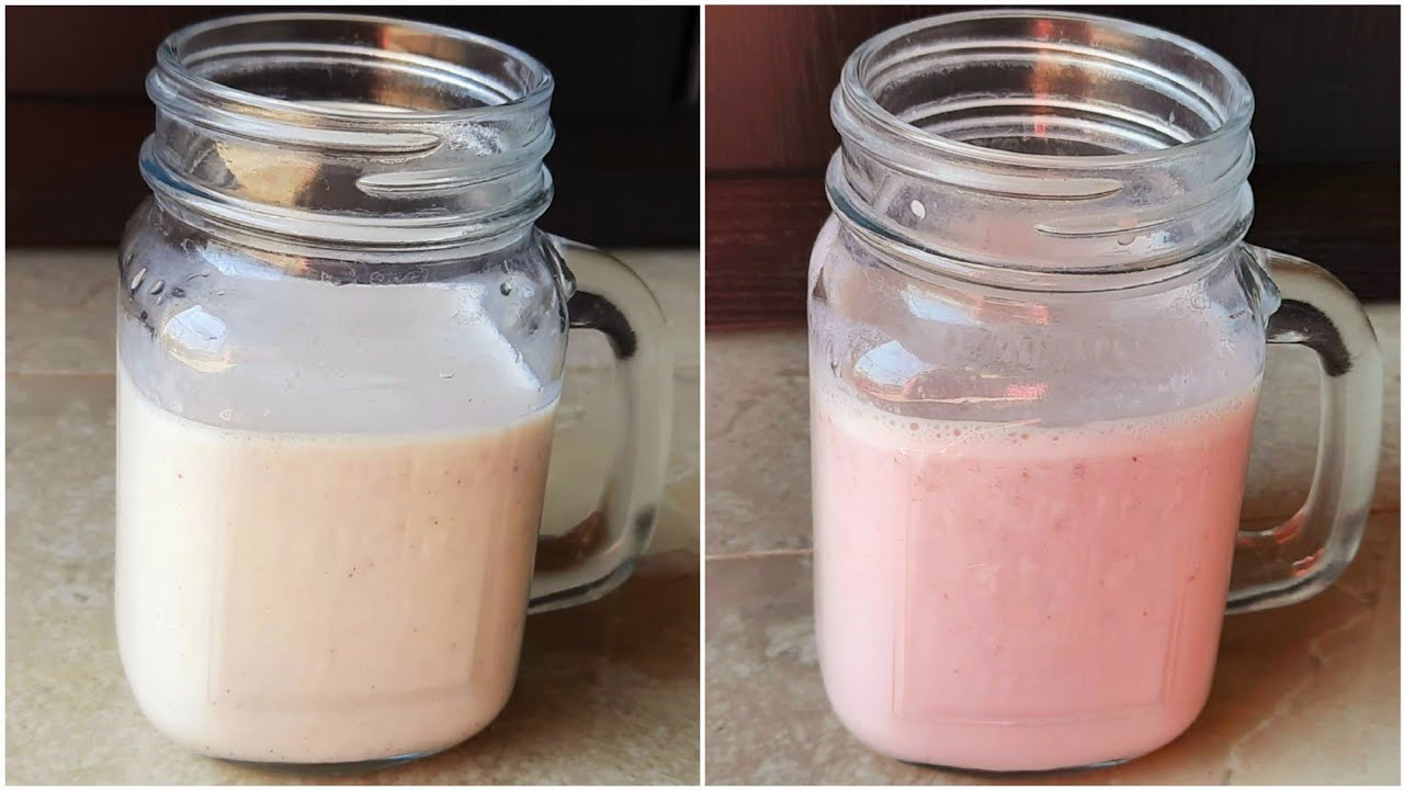 Strawberry Milkshake | Banana Milkshake|Kids special recipe|Easy way to ...