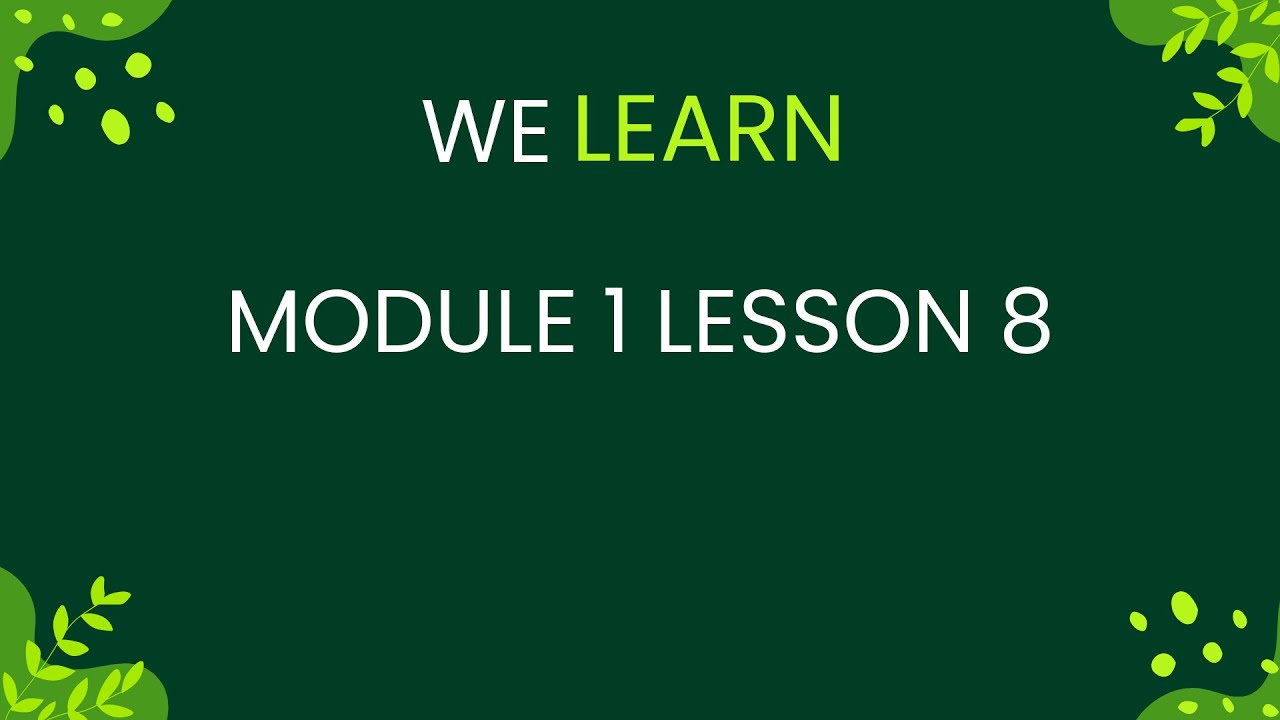3rd Grade Eureka Math: Module 1 Lesson 8 - YouTube