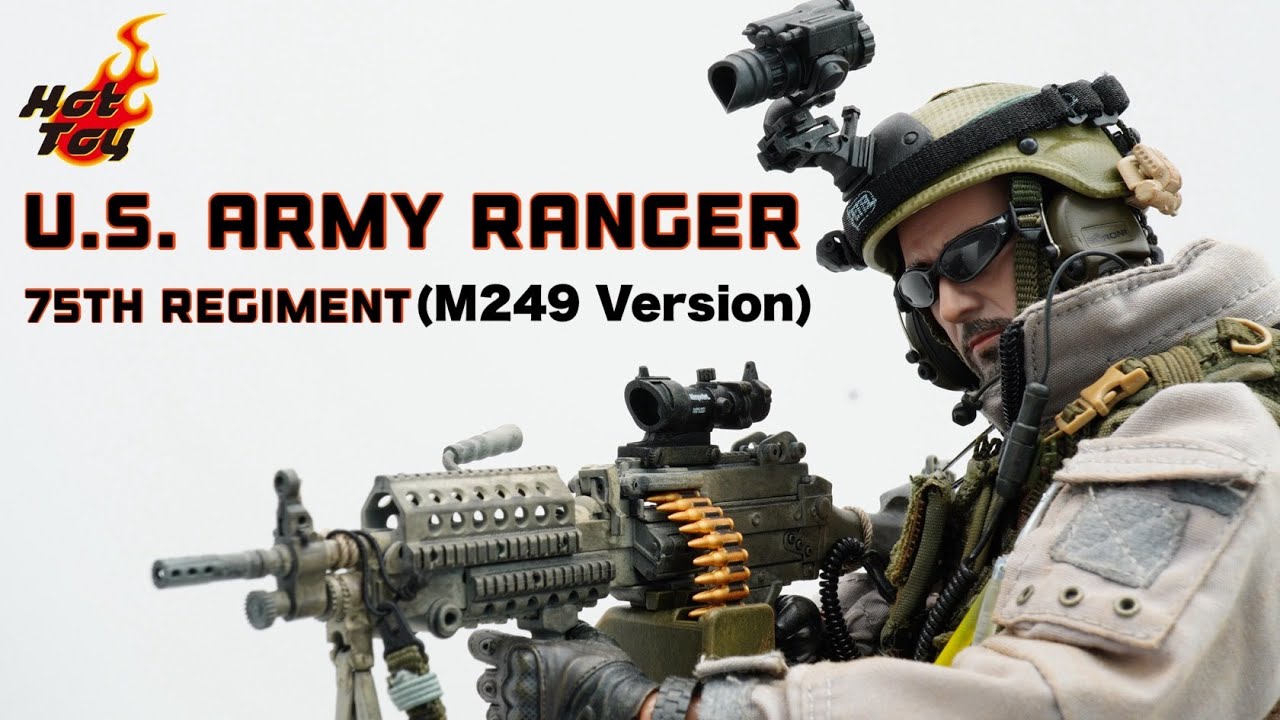 【海外フィギュア紹介】Hot Toys Military：「U.S. Army Ranger 75th Regiment (M249 ...