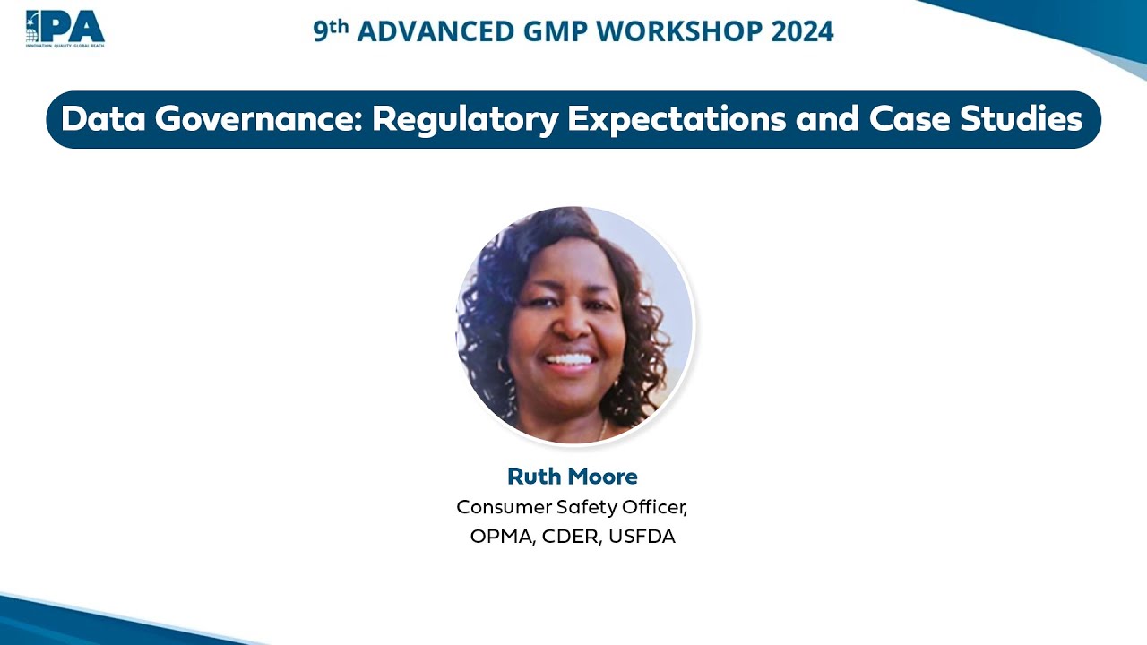 Session 3 Data Governance Regulatory Expectations and Case Studies Ruth ...