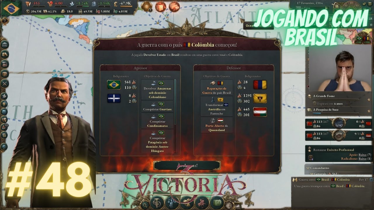 AGORA A PORR% FICOU SÉRIA... | Presidente Hermes Labatut | Victoria 3 ...